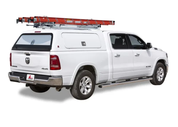 LEER 100SCC Cab High Commercial Fiberglass Truck Cap - Truck'n America ...
