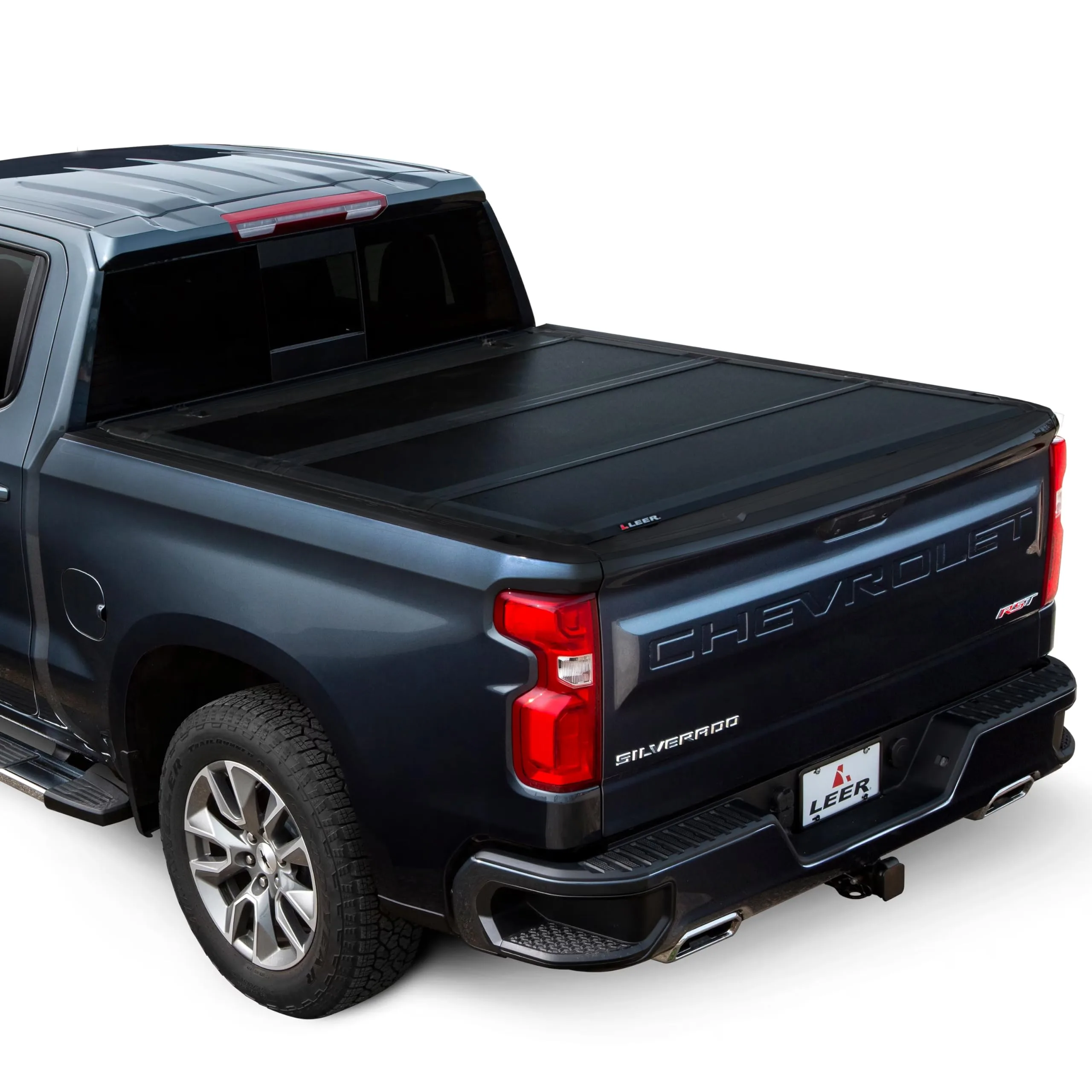 LEER HF350M 3-panel Hard Folding Tonneau Cover - Truck'n America: Top ...